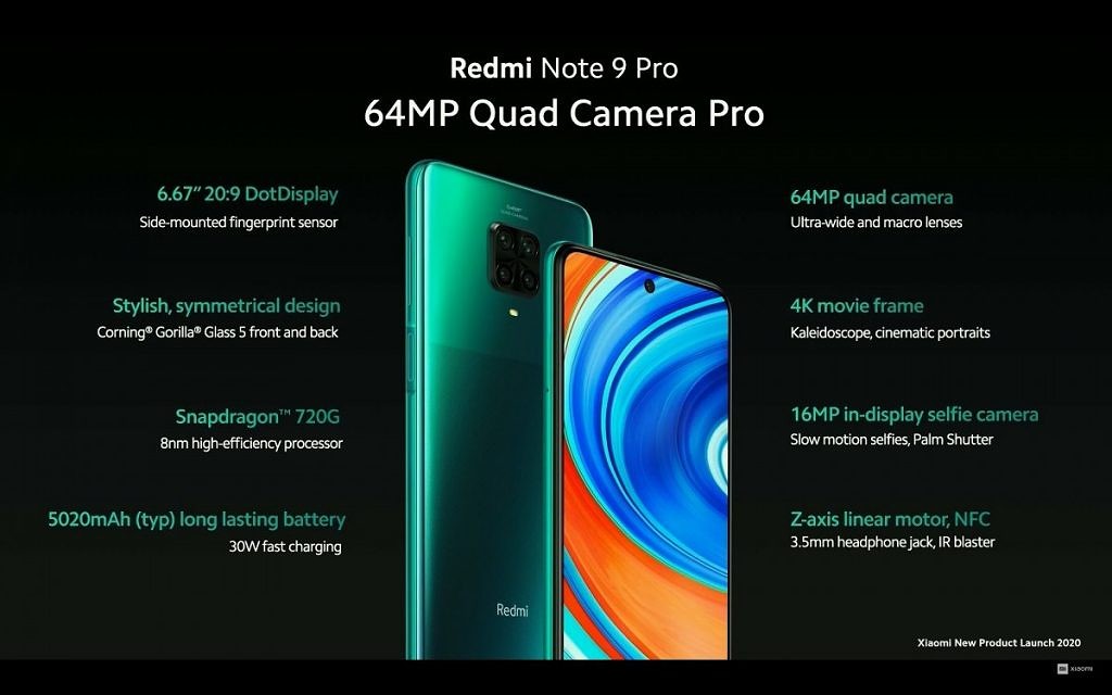 Spesifikasi dan Harga Redmi Note 9 Pro, HP Perusak Pasar
