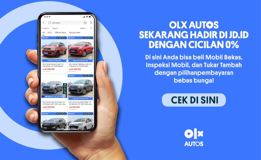 JD.ID dan OLX Autos Berkolaborasi Untuk Permudah Transaksi Mobil Bekas