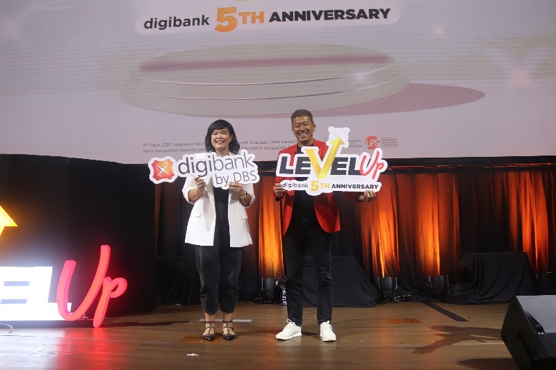 digibank by DBS Rayakan â€œdigibank 5th anniversary: Level Up Your Lifeâ€