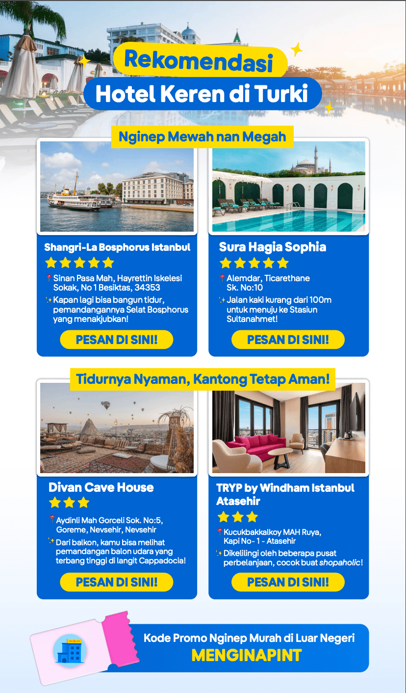 Panduan Wisata Digital Turki: Temukan Keindahan Destinasi Favorit dengan tiket.com! - Suara ...