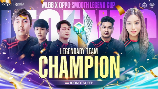 MLBB x OPPO Smooth Legend Cup: Thailand dan Filipina Jadi Juara